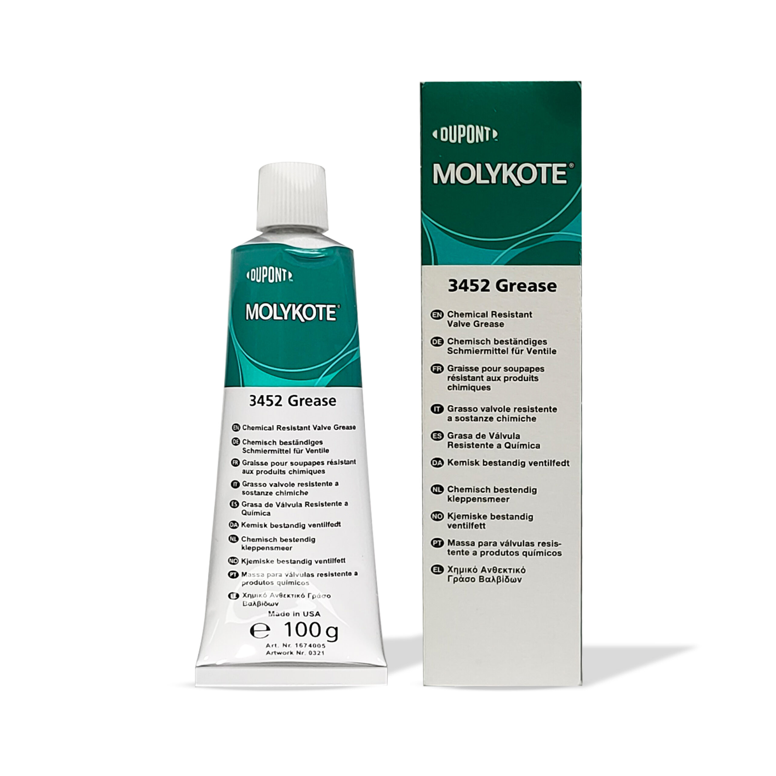 Buy MOLYKOTE 3452 Valve Grease in Dubai | Chemical‑Resistant